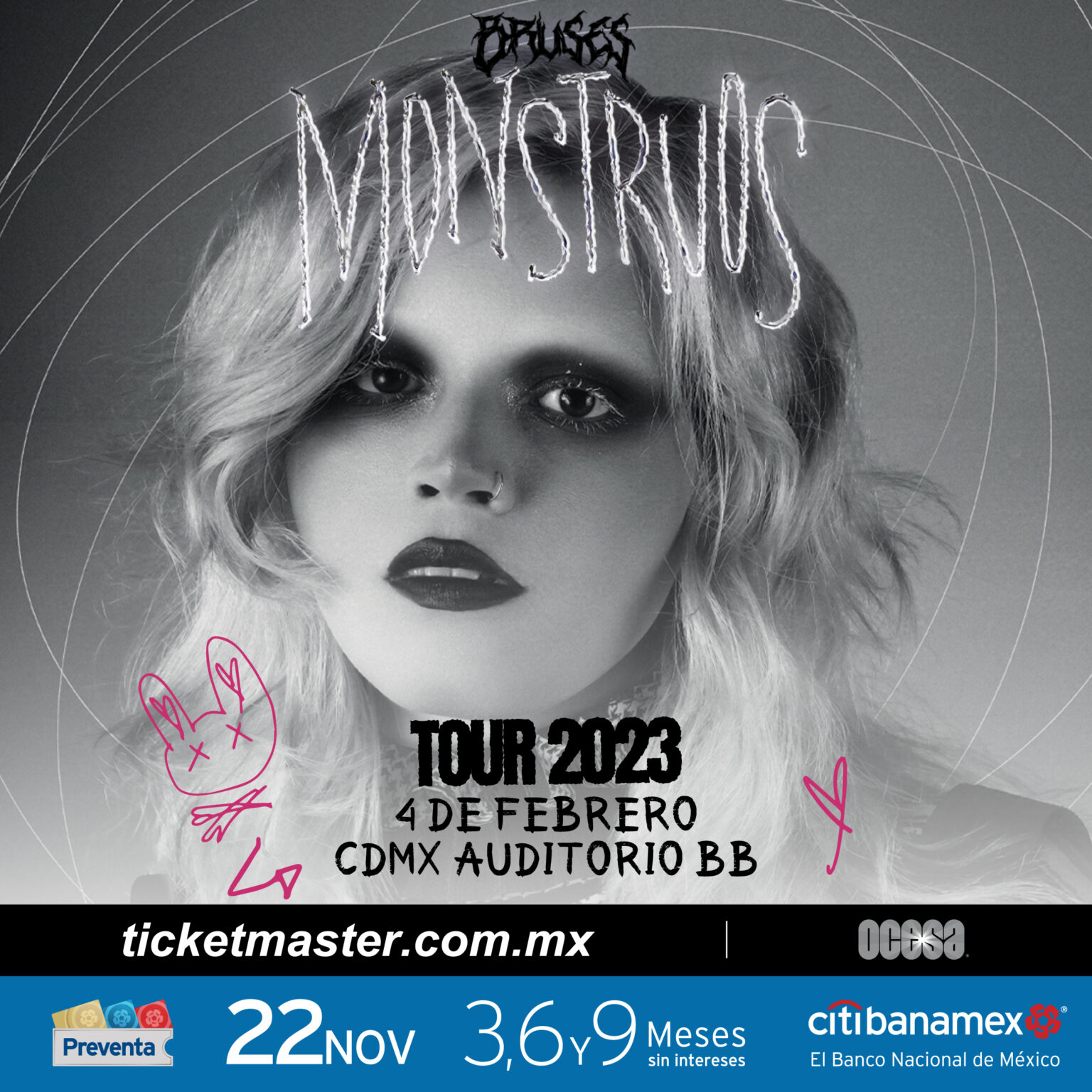 BRUSES se presentará en el Auditorio BB - Mundo Indie Mx