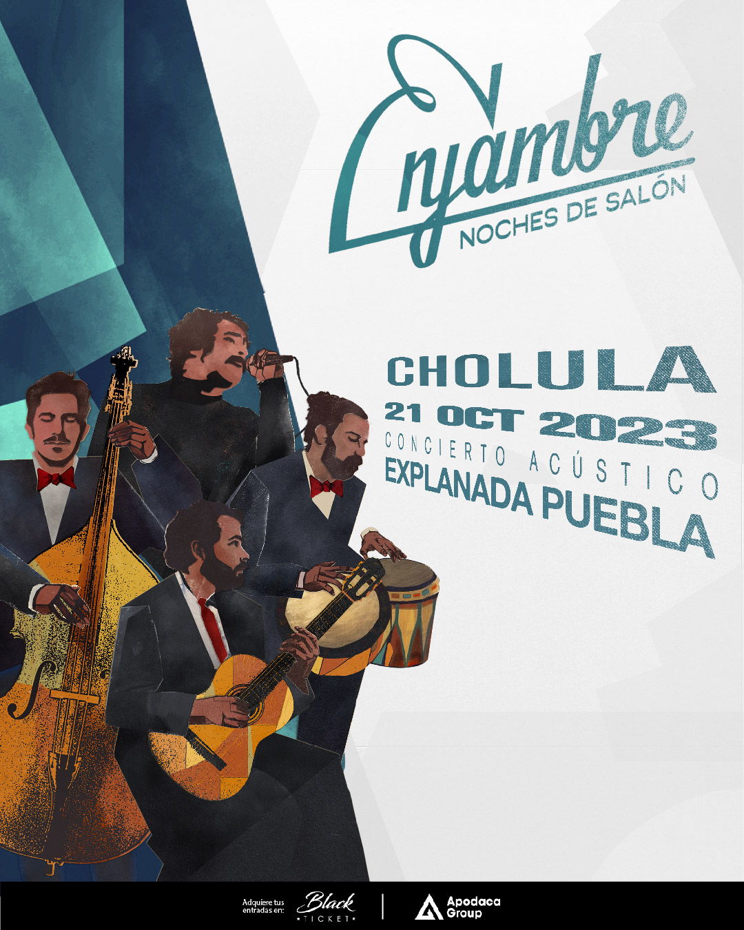 Enjambre llevará sus “Noches de Salón” al Auditorio Explanada de Puebla - Mundo Indie Mx