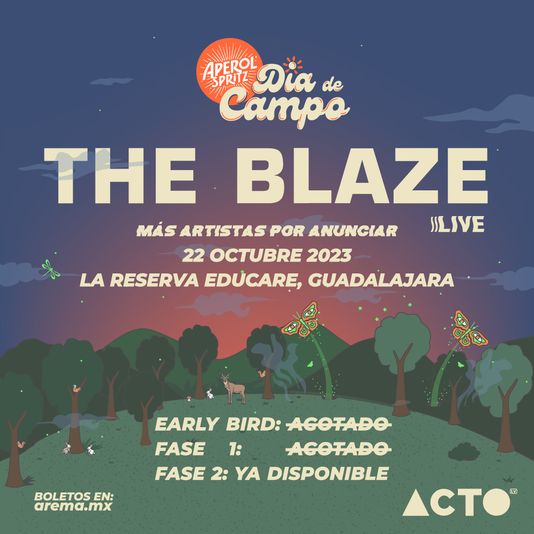 The Blaze encabeza el Día de Campo 2023 - Mundo Indie Mx