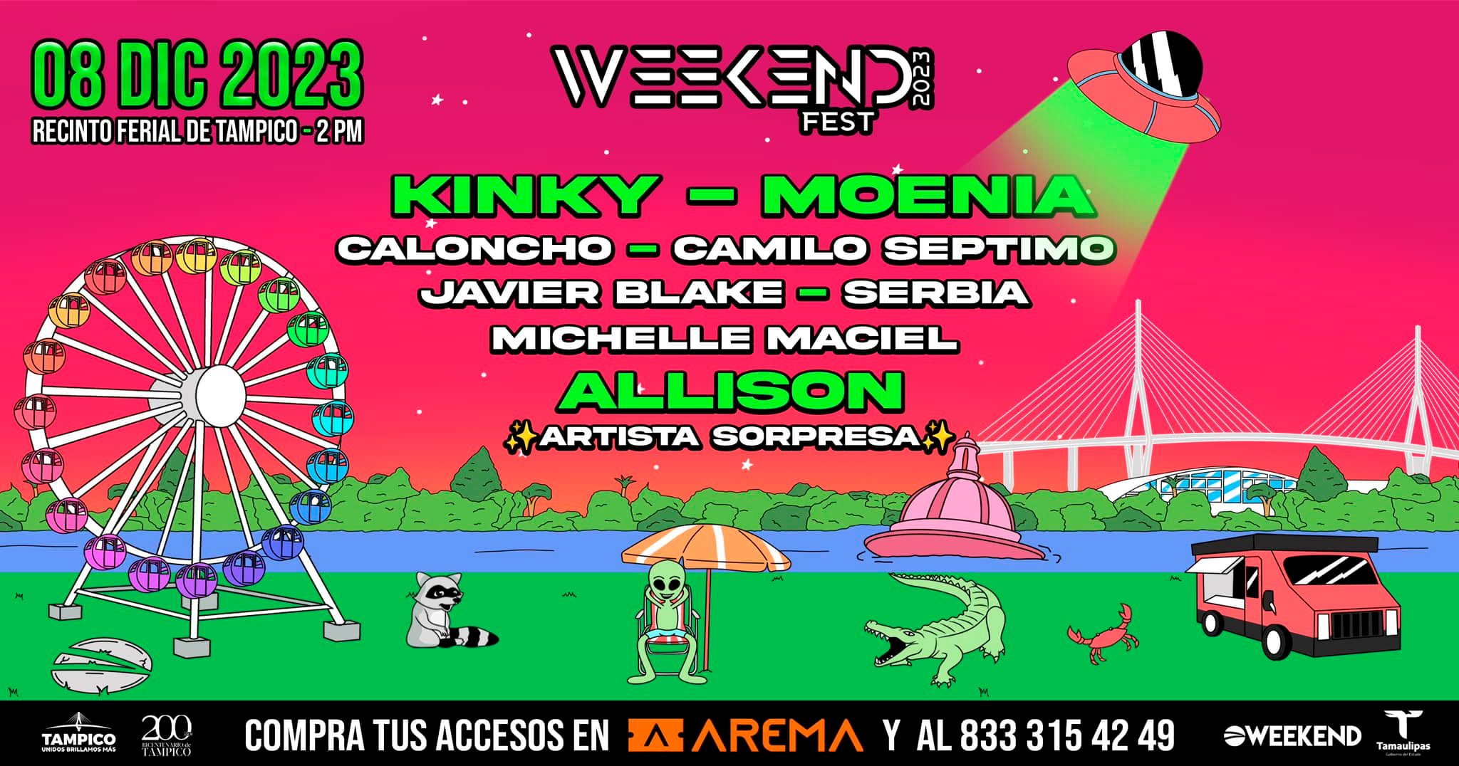 Weekend Fest: Un nuevo festival nace en Tampico. - Mundo Indie Mx