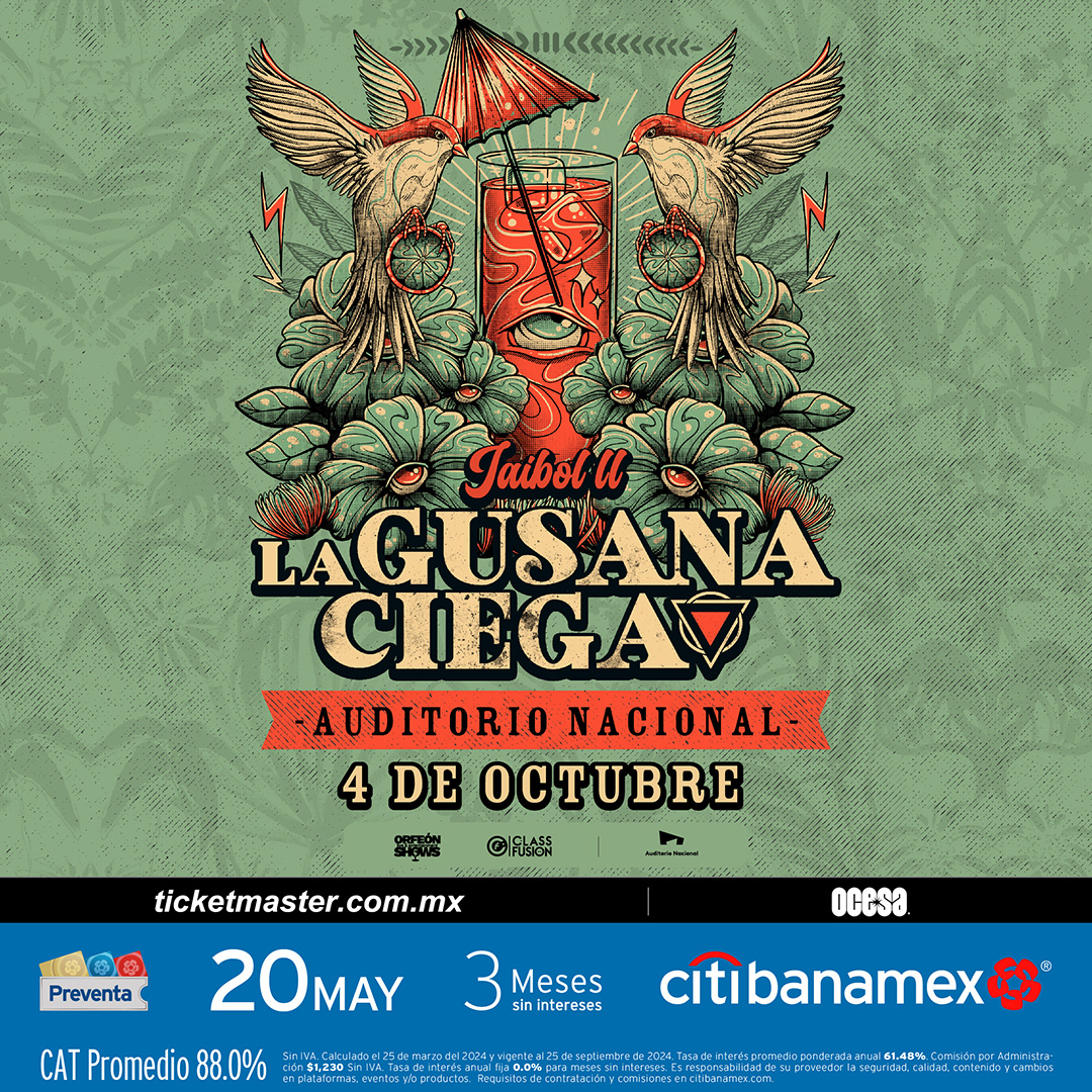 La Gusana Ciega conquistará el Auditorio Nacional - Mundo Indie Mx