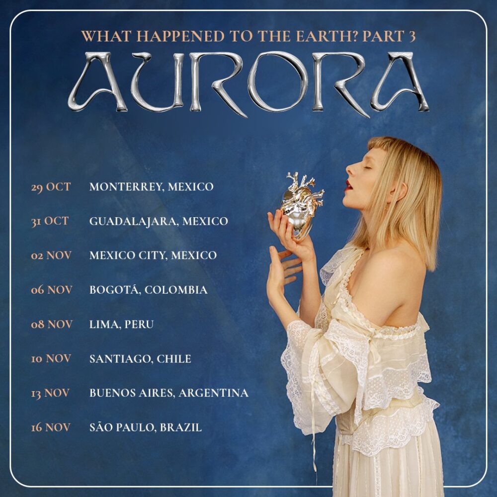 Aurora lista para su regreso a México en el Palacio de los Deportes ...
