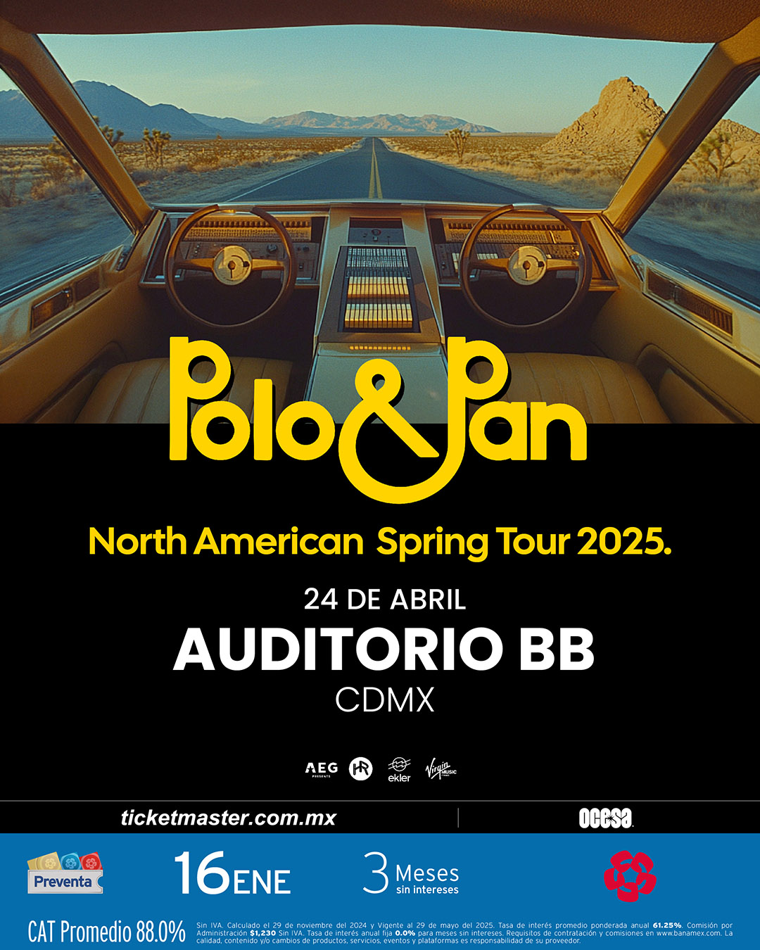 Polo & Pan anuncia concierto en el Auditorio BB de la CDMX - Mundo Indie Mx