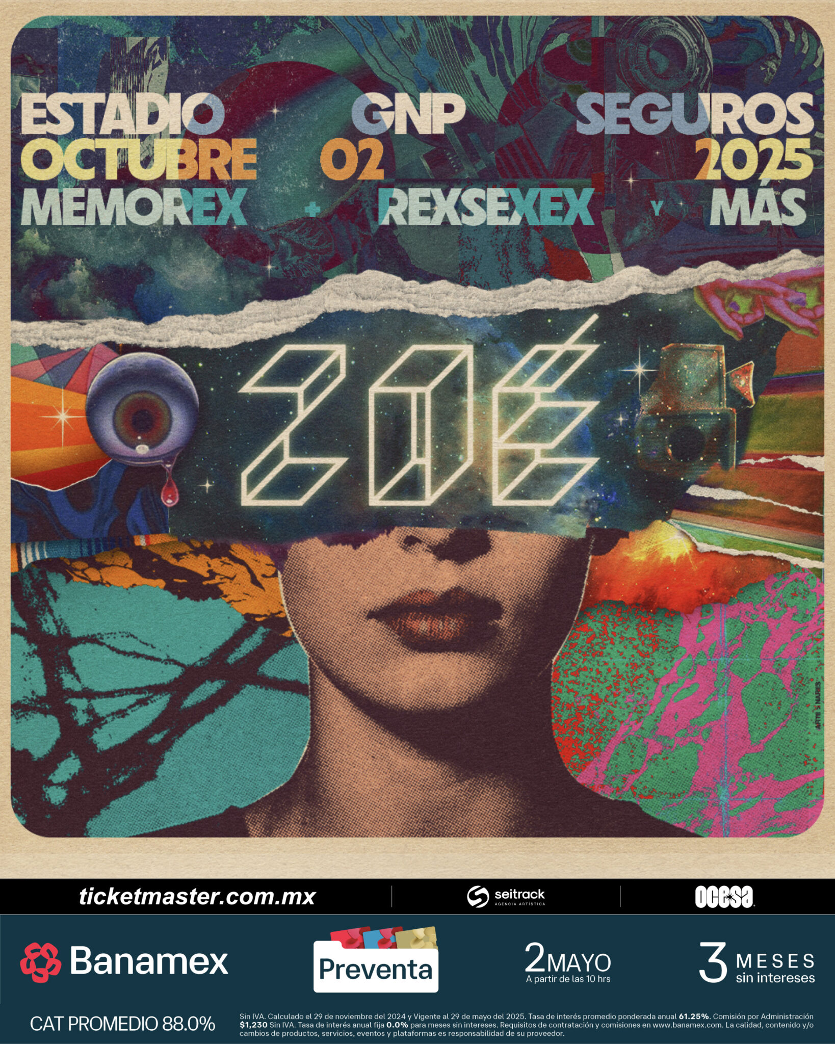 Zoé en el Estadio GNP: Boletos, Zonas y más - Mundo Indie Mx