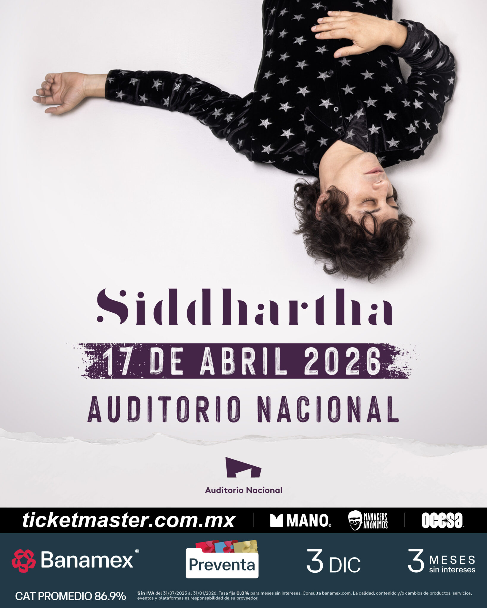Siddhartha presentará su nuevo álbum en el Auditorio Nacional - Mundo ...
