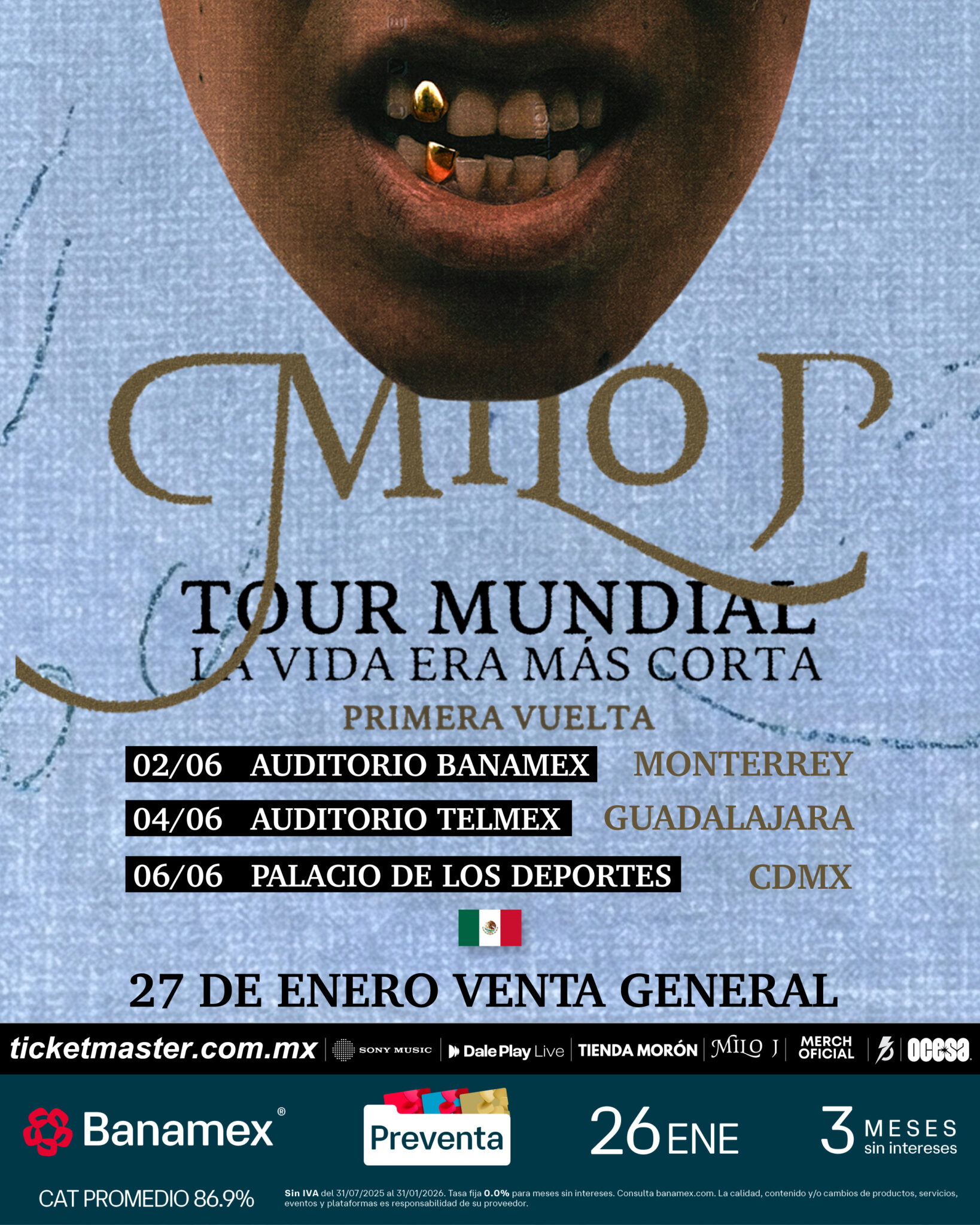 Milo J llegará a México con "La Vida Era Más Corta Tour Mundial ...